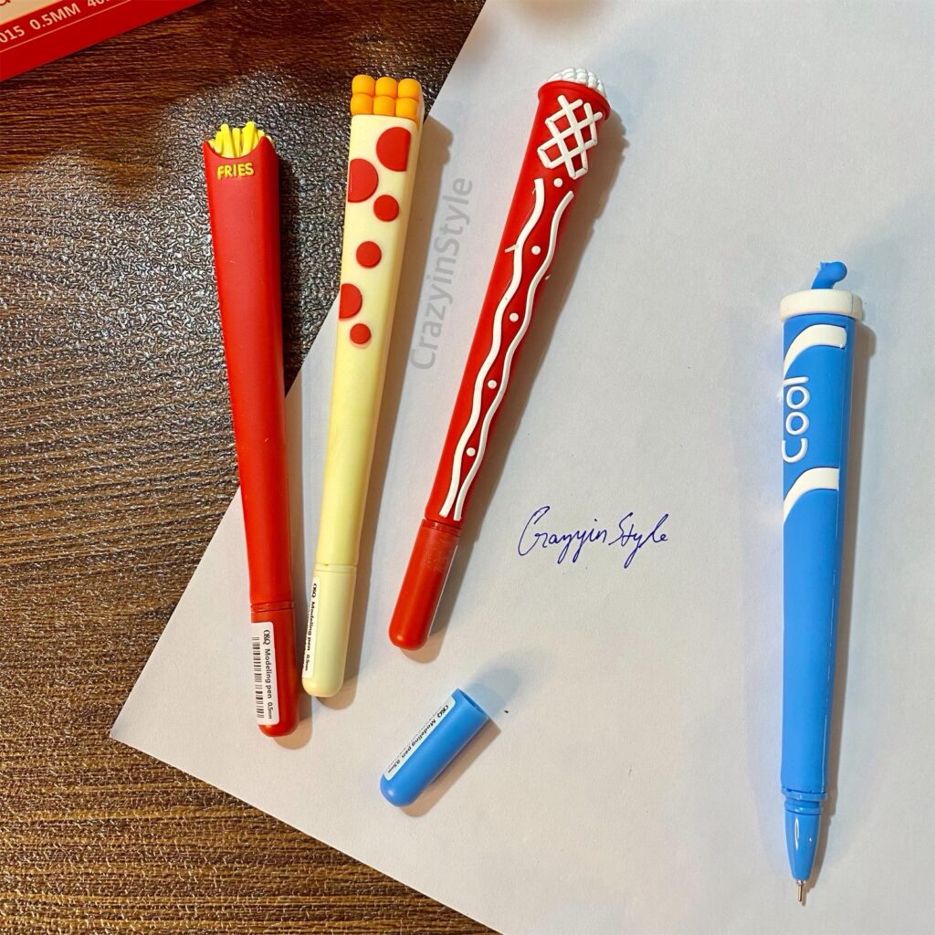 Fast Food Silicone Gel Pen - CrazyinStyle